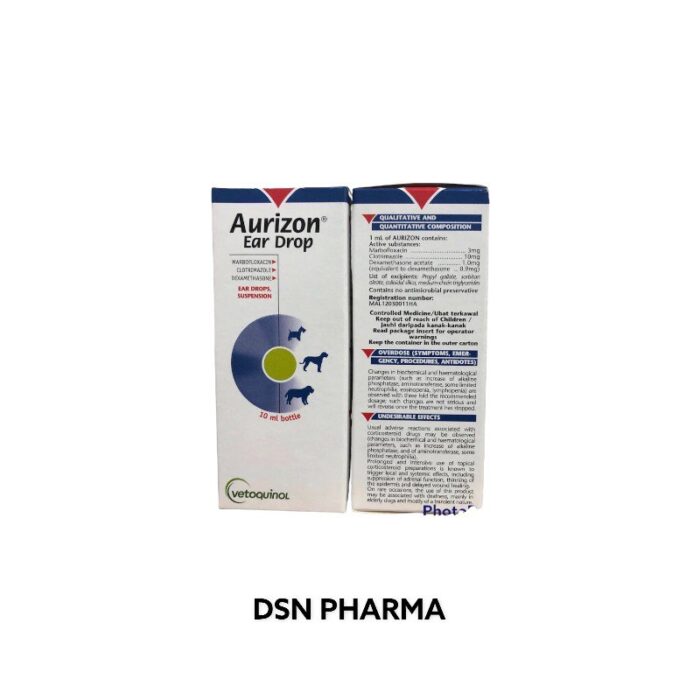VET – AURIZON EAR DROP 10ML - DSN Pharma SDN. BHD.